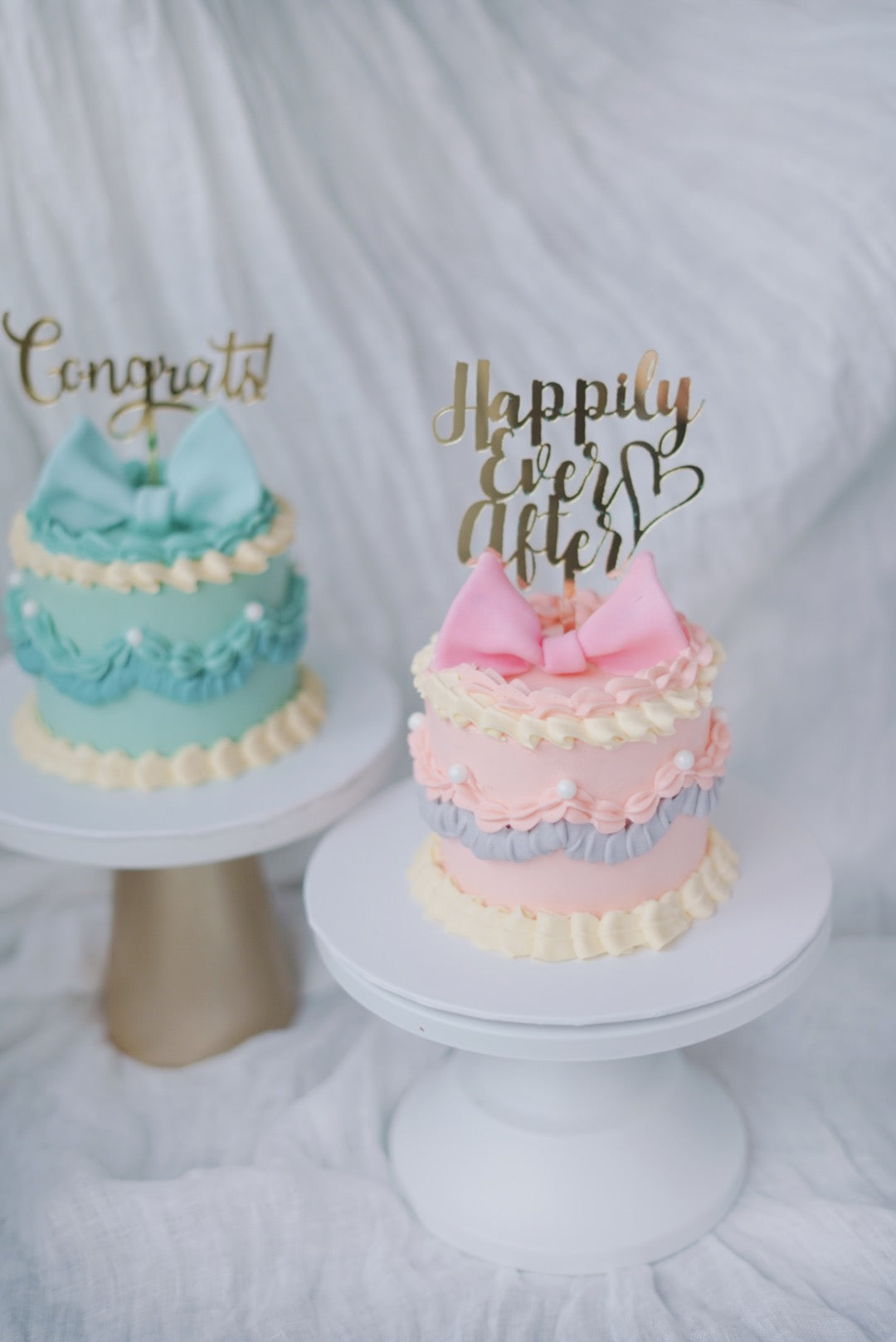 Mini Ribbon Cake – Bakeabreak